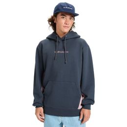 Kapuzensweatshirt Quiksilver "Cb Hood", Herren, Gr. M, blau (india ink), Obermaterial: 45% Baumwolle, 40% Baumwolle, 15% Polyester., Sweatshirts