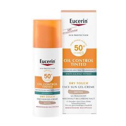 Beiersdorf AG Eucerin Sun Oil Control tinted Creme Lsf 50+ mitt. 50 ml