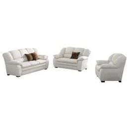 Polstergarnitur COTTA "Casino, Sofa Set, 3-2-1 Sitzer, Wohnzimmer Garnitur", braun (bianco), H:88cm T:92cm, FSC-zertifizierter Holzwerkstoff, Sitzm&ouml;bel-Sets, Sessel, 2-Sitzer, 2,5-Sitzer, hohe R&uuml;ckenlehne