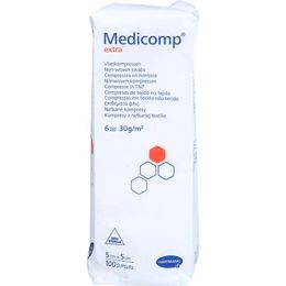 Paul Hartmann AG Medicomp extra Vlieskomp.unsteril 5x5 cm 6fach 100 St