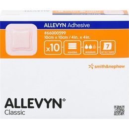 kohlpharma Allevyn Adhesive 10x10 cm haftende Wundauflage 10 St
