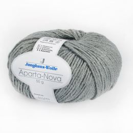 Aparta-Nova von Junghans-Wolle, Grau, aus Polyacryl