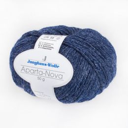 Aparta-Nova von Junghans-Wolle, Dunkelblau, aus Polyacryl