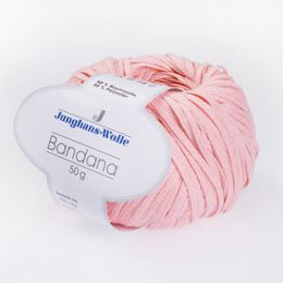 Bandana von Junghans-Wolle, Hellros&eacute;, aus Baumwolle