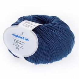 Micro von Junghans-Wolle, Marine, aus Polyacryl