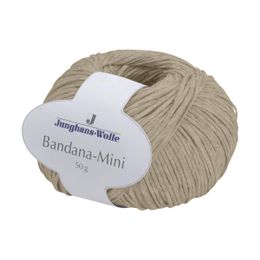 Bandana-Mini von Junghans-Wolle, Beige, aus Baumwolle