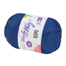 Rope von Woolly Hugs, Marine, aus Polyester