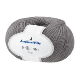 Brillianto von Junghans-Wolle, Grau, aus Baumwolle