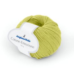 Cotone-Emozione von Junghans-Wolle, Limone, aus Baumwolle