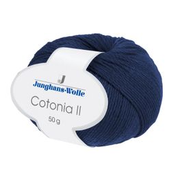 Cotonia II von Junghans-Wolle, Jeans, aus Baumwolle