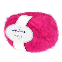 Nappy von Junghans-Wolle, Pink, aus Polyacryl