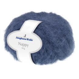 Nappy von Junghans-Wolle, Jeans, aus Polyacryl