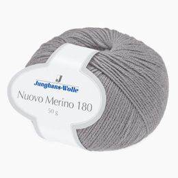 Nuovo Merino 180 von Junghans-Wolle, Silbergrau, aus Schurwolle