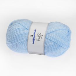 Poco von Junghans-Wolle, Hellblau, aus Polyacryl