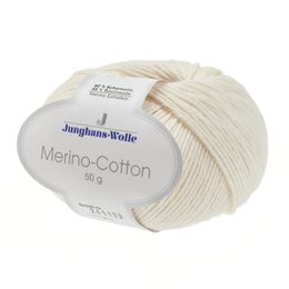 Merino-Cotton von Junghans-Wolle, Natur, aus Schurwolle