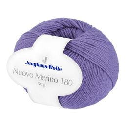 Nuovo Merino 180 von Junghans-Wolle, Lavendel, aus Schurwolle