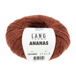Ananas von Lang Yarns, Braun, aus Lyocell