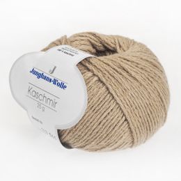 Kaschmir von Junghans-Wolle, Camel, aus Kaschmir