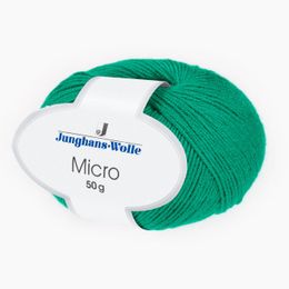 Micro von Junghans-Wolle, Smaragd, aus Polyacryl