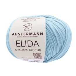 Elida von Austermann , Hellblau, aus Baumwolle