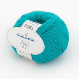 Peru von Junghans-Wolle, Smaragd, aus Polyacryl