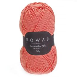 Summerlite 4ply von ROWAN, Coral Blush, aus Baumwolle