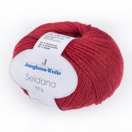 Seidana von Junghans-Wolle, Rot, aus Polyacryl