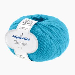 Charme von Junghans-Wolle, T&uuml;rkis, aus Baumwolle