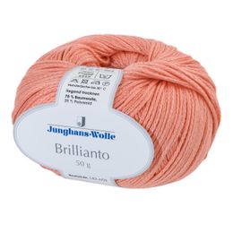 Brillianto von Junghans-Wolle, Lachs, aus Baumwolle