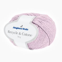 Recycle & Cotone von Junghans-Wolle, Helllila, aus Baumwolle