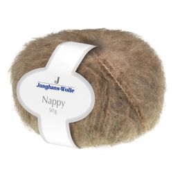Nappy von Junghans-Wolle, Beige, aus Polyacryl