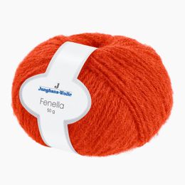 Fenella von Junghans-Wolle, Orange, aus Alpaka