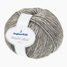 Wool-Cotton von Junghans-Wolle, Silber, aus Baumwolle
