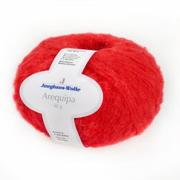 Arequipa von Junghans-Wolle, Rot, aus Alpaka