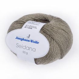 Seidana von Junghans-Wolle, Braun, aus Polyacryl