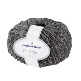 Punktino von Junghans-Wolle, Anthrazit, aus Schurwolle