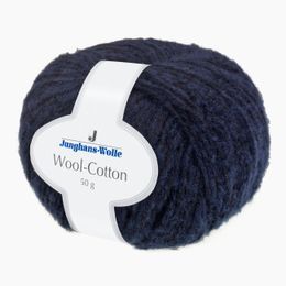 Wool-Cotton von Junghans-Wolle, Dunkelblau, aus Baumwolle