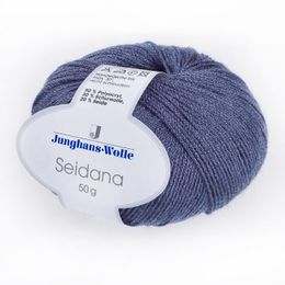 Seidana von Junghans-Wolle, Violett, aus Polyacryl