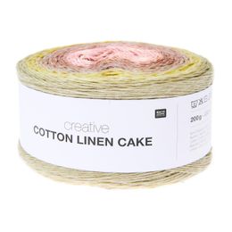 Creative Cotton Linen Cake von Rico Design, Spring Shades, aus Polyacryl