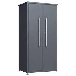 Ger&auml;teschrank WESTMANN "Capsa", anthrazit, B:90cm H:187cm T:65cm, Metall, Schr&auml;nke, mit Boden, BxTxH: 90x65x187 cm