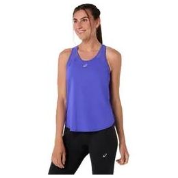 Lauftop asics "ROAD TANK", Damen, Gr. L, cobalt burst, Obermaterial: 94% Polyester, 6% Elasthan, Tops