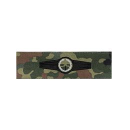 BW T&auml;tigkeitsabzeichen Textil Pr&auml;zisionssch&uuml;tze silber/flecktarn