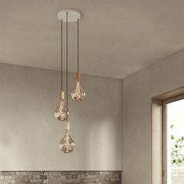 TALA. Tala Voronoi II Triple Pendelleuchte, E27, CP-WHT-SML-OP-01-EU+VORN-II-3W-2200K-E27-T#3,