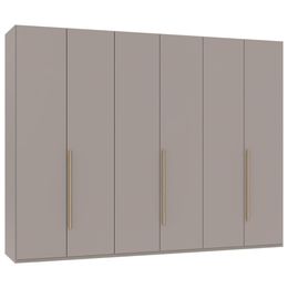 Chameo Dreht&uuml;renschrank, Kaschmir, Eiche Artisan, Kunststoff, 3 F&auml;cher, 270x208x58 cm, BQ - B&uuml;ndnis f&uuml;r Qualit&auml;t, Made in Germany, DIN EN ISO 9001, in verschiedenen Gr&ouml;&szlig;en erh&auml;ltlich, Holzdekoren erh&auml;ltlich, Kinder- & Jugendzimmer, Jugendm&ouml;bel, Jugendkleiderschr&auml;nke