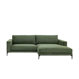 H&ouml;ffner Ecksofa aus Cordstoff Deep Free gr&uuml;n Ma&szlig;e (cm): B: 280 H: 87 T: 190.0 &raquo; H&ouml;ffner