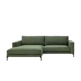 H&ouml;ffner Ecksofa aus Cordstoff Deep Free gr&uuml;n Ma&szlig;e (cm): B: 280 H: 87 T: 190.0 &raquo; H&ouml;ffner