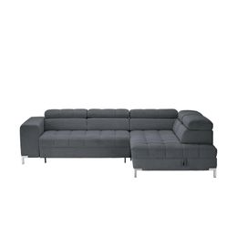 H&ouml;ffner Ecksofa mit verstellbaren Kopfst&uuml;tzen Arte grau Ma&szlig;e (cm): B: 284 H: 97 T: 200.0 &raquo; H&ouml;ffner