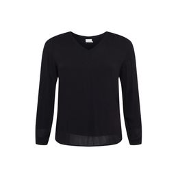 Kaffe Curve Bluse 'KCami' Damen Gr&ouml;&szlig;e M/L Gro&szlig;e Gr&ouml;&szlig;en schwarz