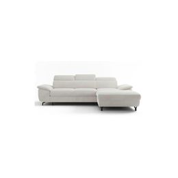 Selsey Ecksofa mit Schlaffunktion Lambo creme Ma&szlig;e (cm): B: 268 H: 98 &raquo; H&ouml;ffner