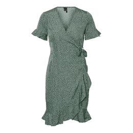 V&eacute;ro Moda VERO MODA Dress 'VMHenna' female size 42 Dark green / White